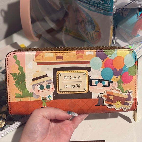 Loungefly | Bags | Disney Pixar Up Movie Large Loungefly Wallet Carl ...